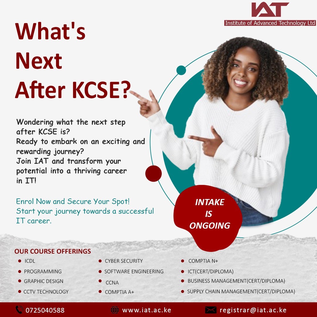 Online Registration - Institute of Advanced Technology (IAT)